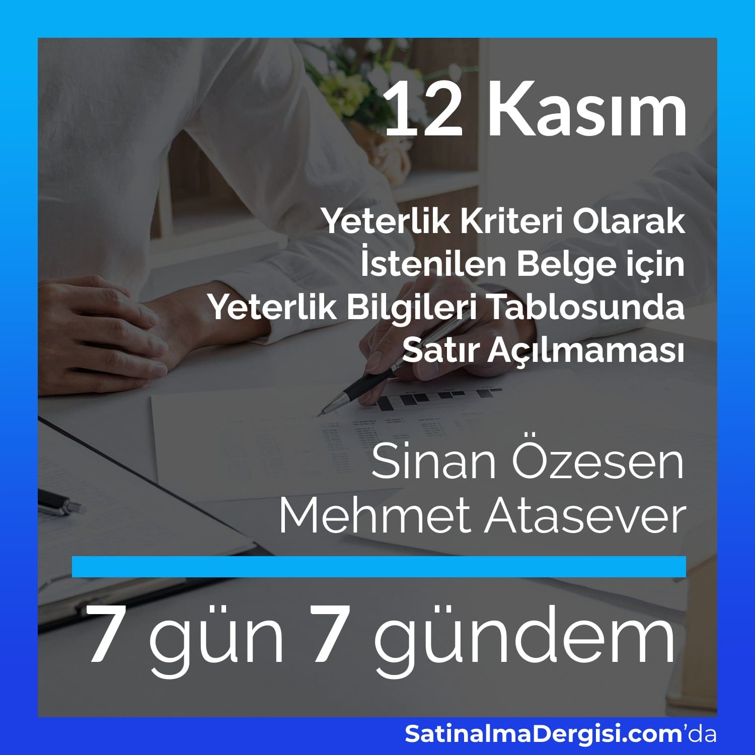 Yeterlik Kriteri Olarak İstenilen Belge İçin Yeterlik Bilgileri ...