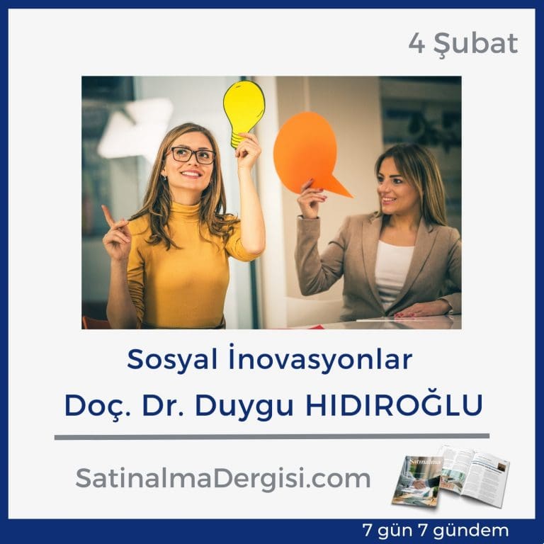 Sosyal İnovasyonlar | Satınalma Dergisi