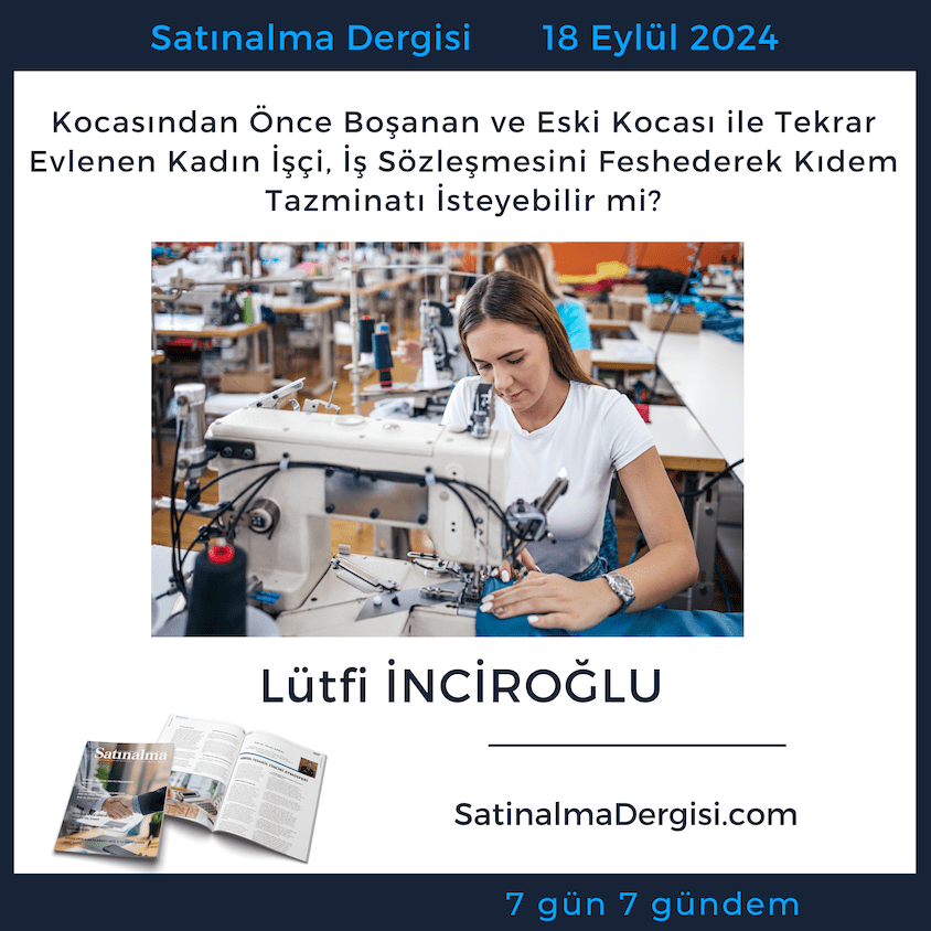 Kocasından önce boşanan ve eski kocası ile tekrar evlenen kadın işçi ...