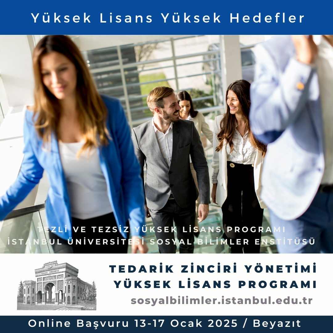 Tedarik Zinciri Yönetimi Tezli ve Tezsiz Yüksek Lisans Programları ...