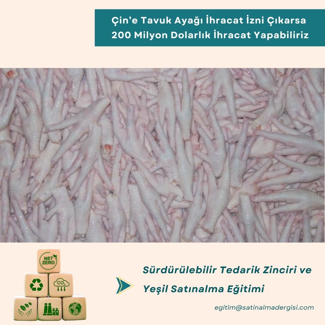 Çin’e Tavuk Ayağı İhracat İzni Çıkarsa 200 Milyon Dolarlık İhracat ...